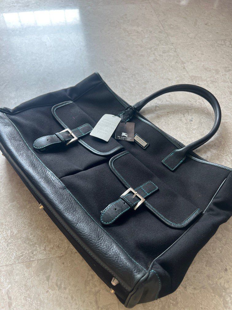 BURBERRY BLACK LABEL bag, Men's Fashion, Bags, Briefcases on Carousell