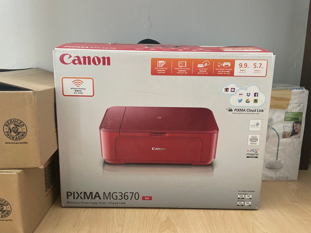 Canon Pixma MG3670, Computers & Tech, Printers, Scanners & Copiers on Carousell