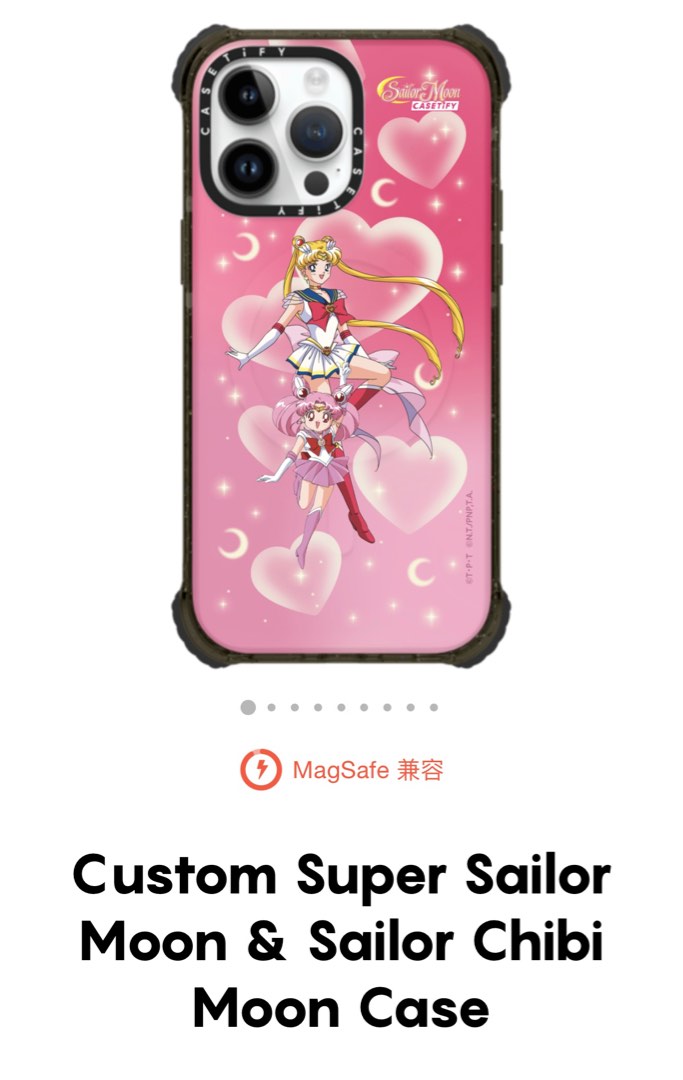 ‼️現貨可即日交收‼️Casetify Sailor Moon Case 14 pro Max美少女戰士, 手提電話, 電話及其他裝置配件, 手機套及手機殻 - Carousell