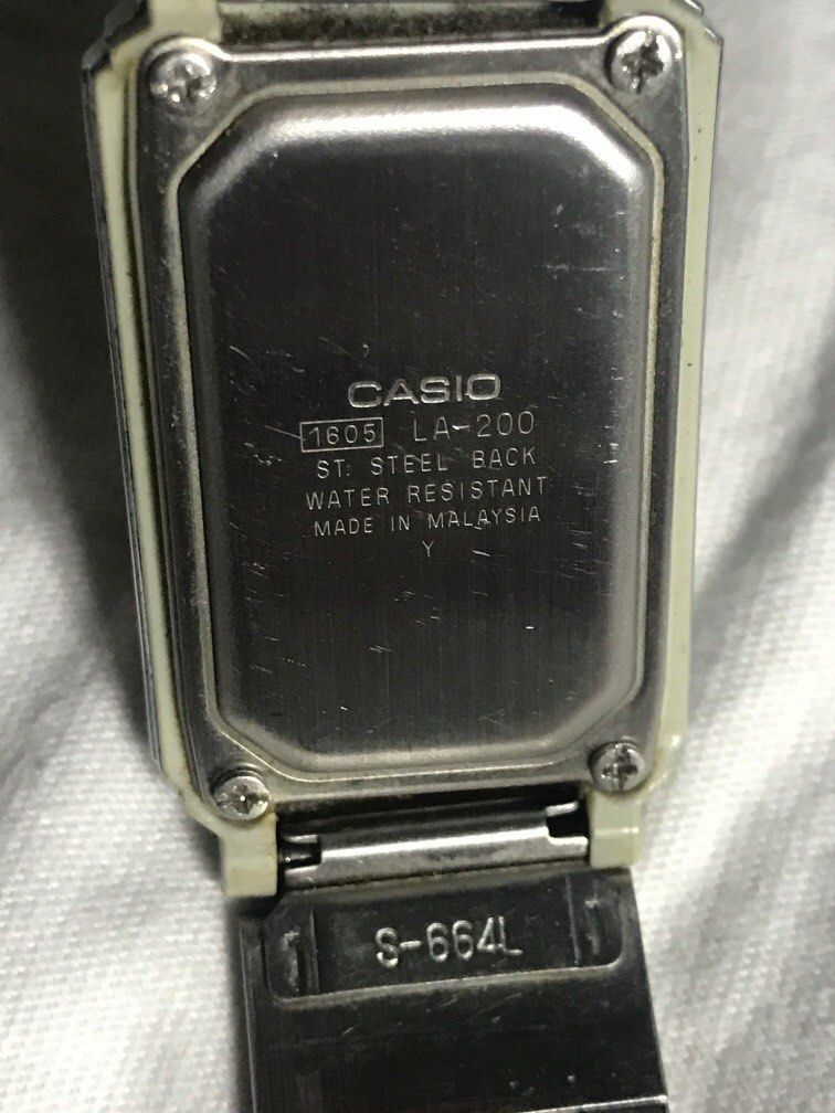 casio LA-200 authentic, Luxury, Watches on Carousell
