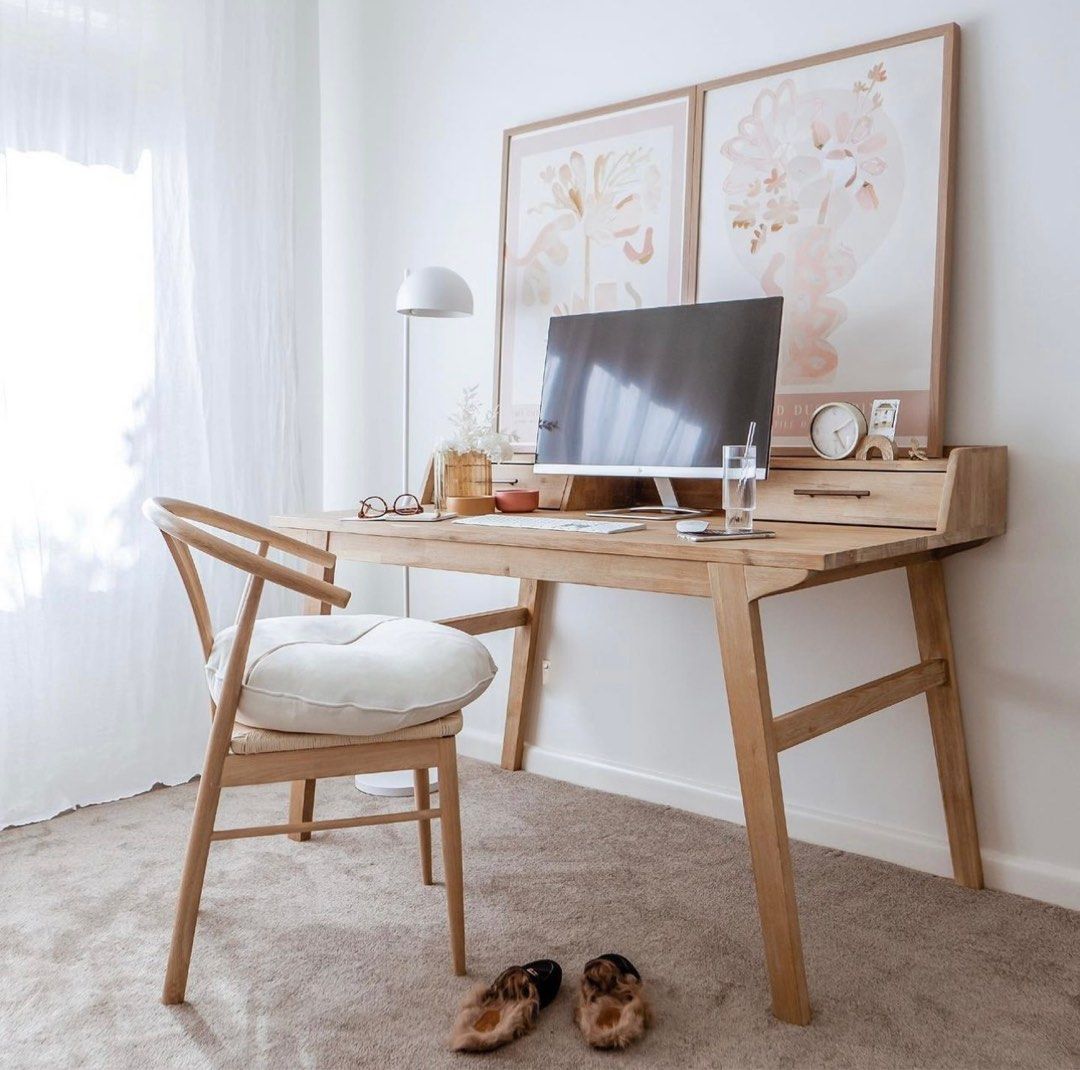 Castlery Miles Desk/ Writing Table/ Work Desk/ Study Table, Furniture ...