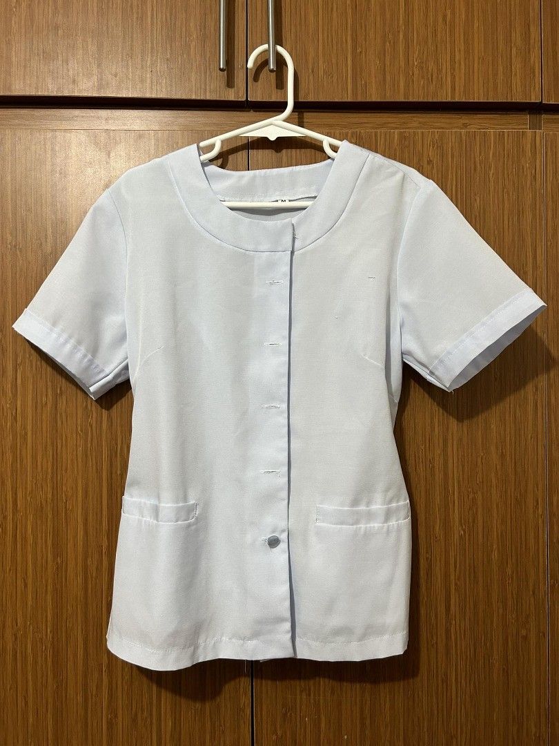 CEU Pharmacy internship uniform with logo, Women's Fashion, Tops ...