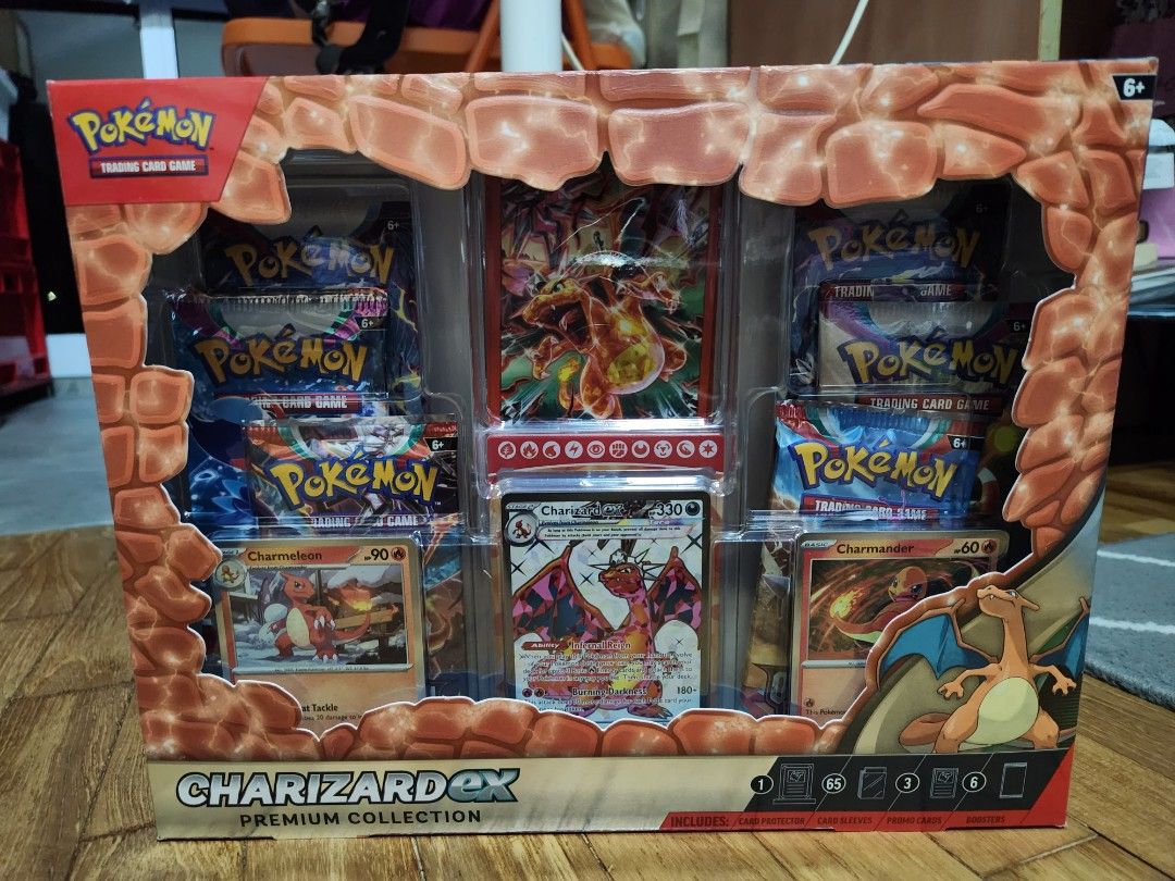 Charizard EX premium collection, Hobbies & Toys, Toys & Games on Carousell