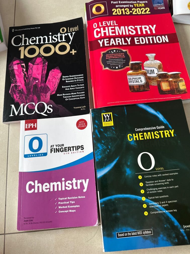 Chemistry pure o levels, Hobbies & Toys, Books & Magazines, Assessment ...