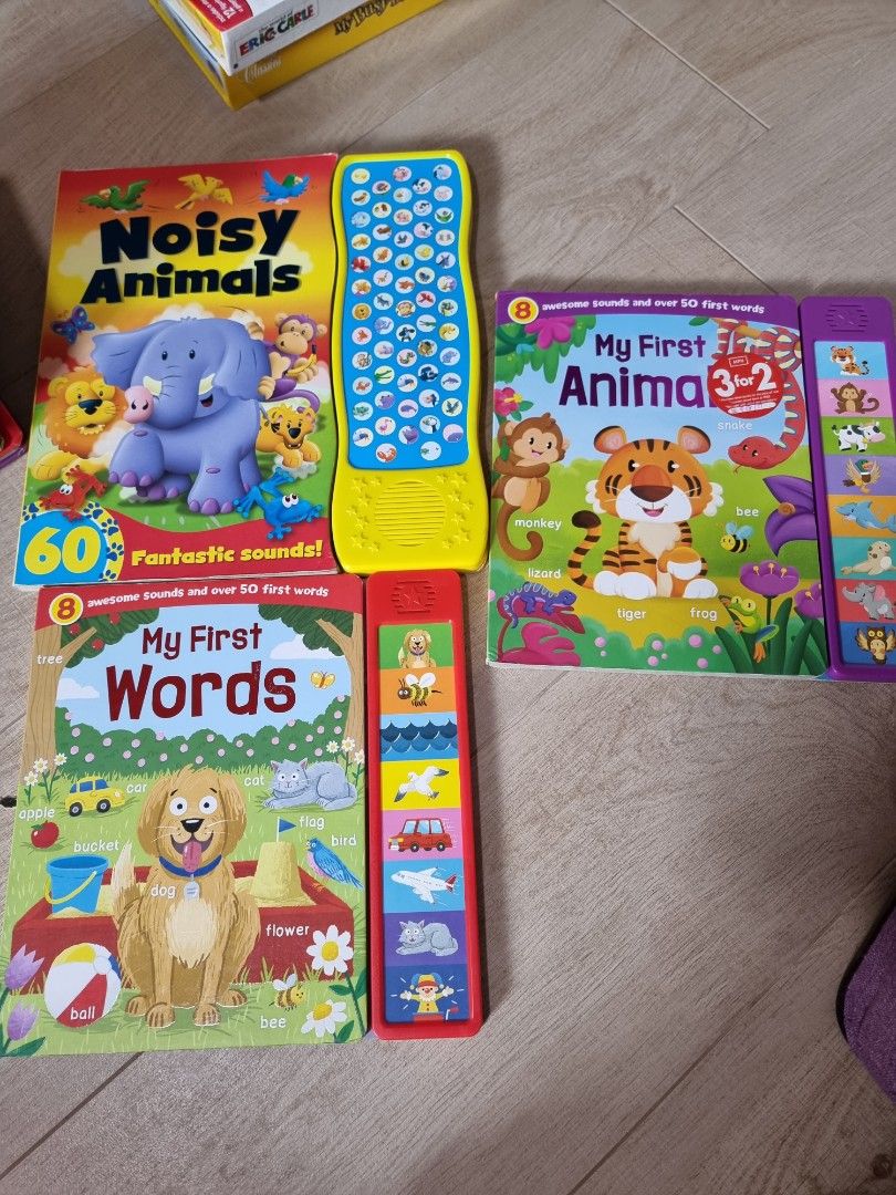 Children board Books with sound, Hobbies & Toys, Books & Magazines ...