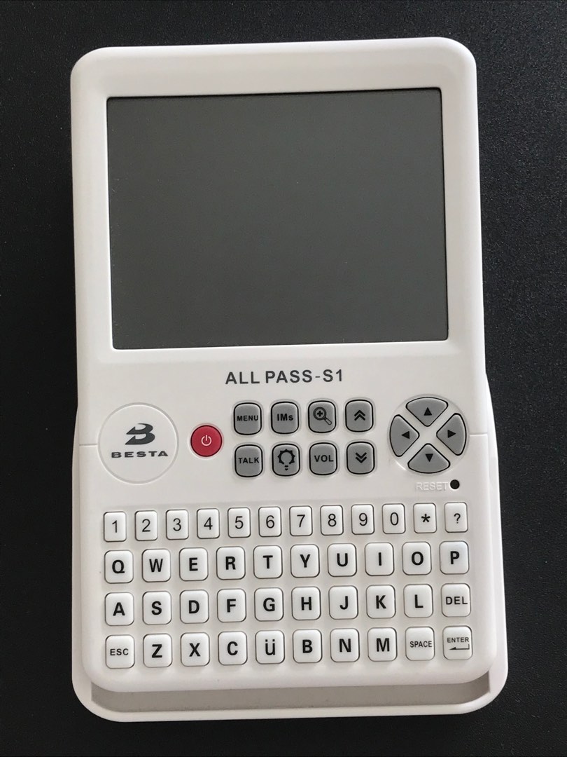 Chinese e-dictionary Besta All Pass-S1, Hobbies & Toys, Stationery & Craft, Stationery & School ...