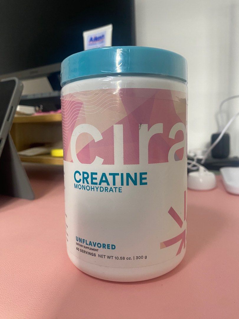 Cira Creatine Monohydrate (Unflavored), Health & Nutrition, Health ...