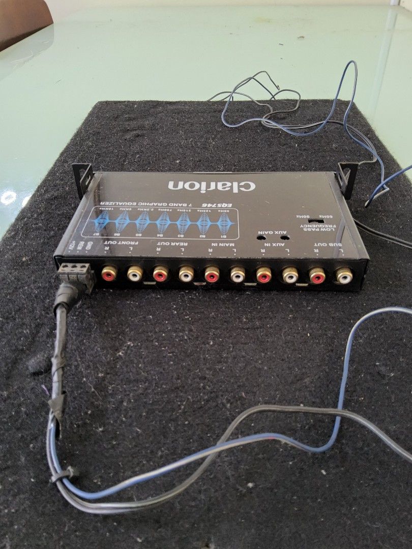 Clarion Pre amplifier, Car Accessories, Accessories on Carousell