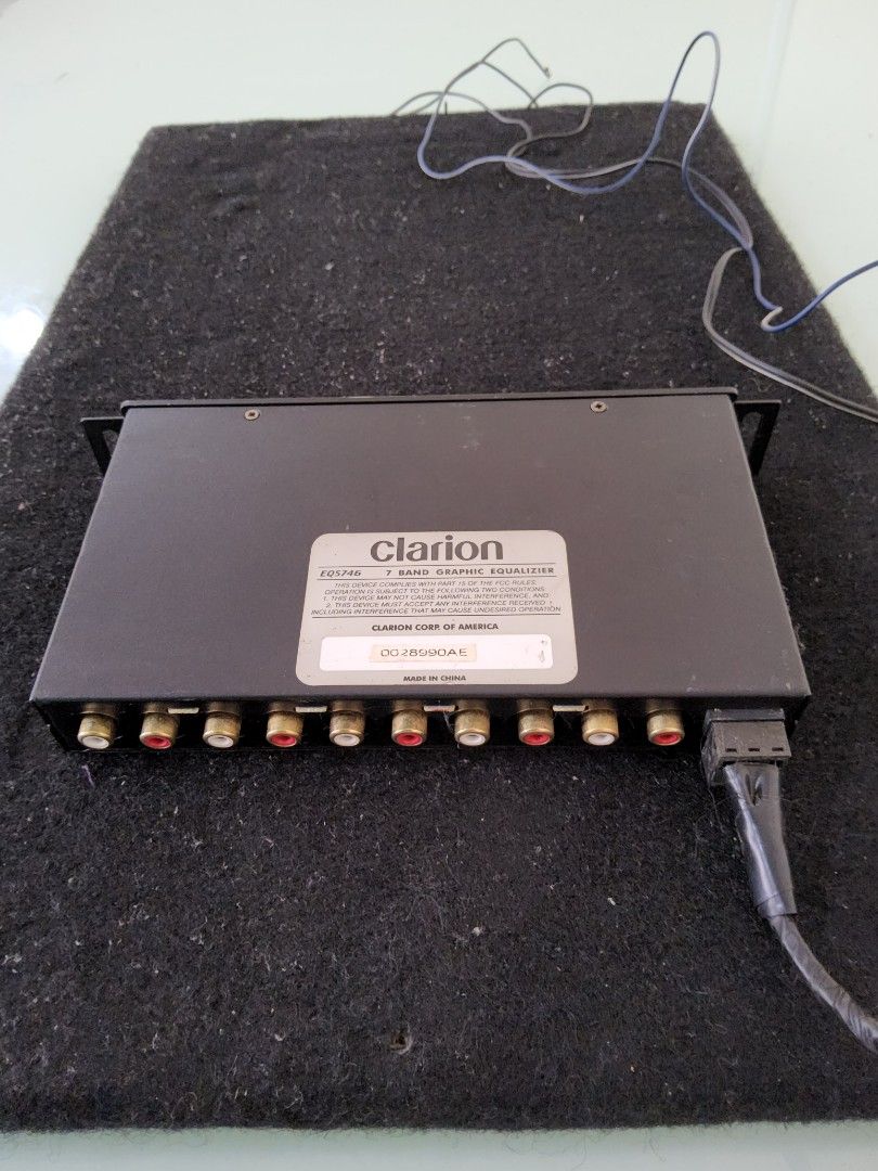 Clarion Pre amplifier, Car Accessories, Accessories on Carousell