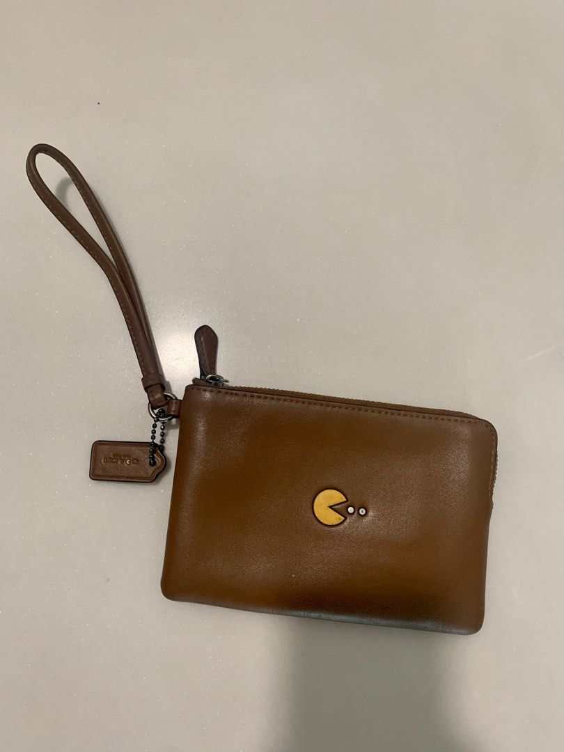 Coach Pac-Man Limited Edition Coin Pouch, Women's Fashion, Bags ...