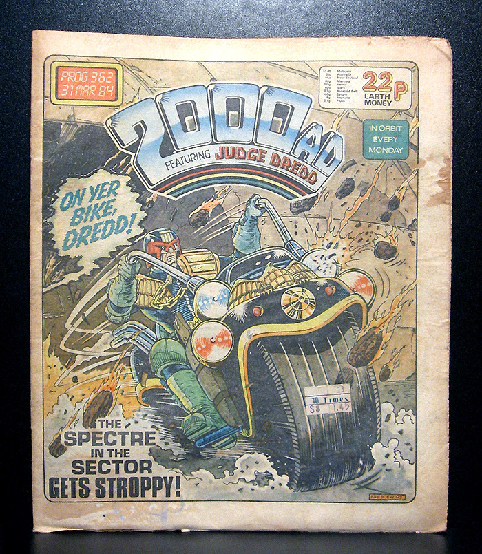 COMICS: IPC Magazines Limited: 2000 AD Prog #362 (1984), Judge Dredd ...
