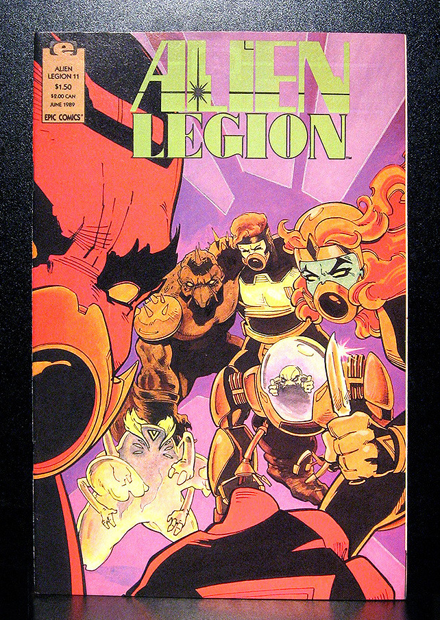 COMICS: Marvel: Epic: Alien Legion #11 (1989), Hobbies & Toys, Books ...