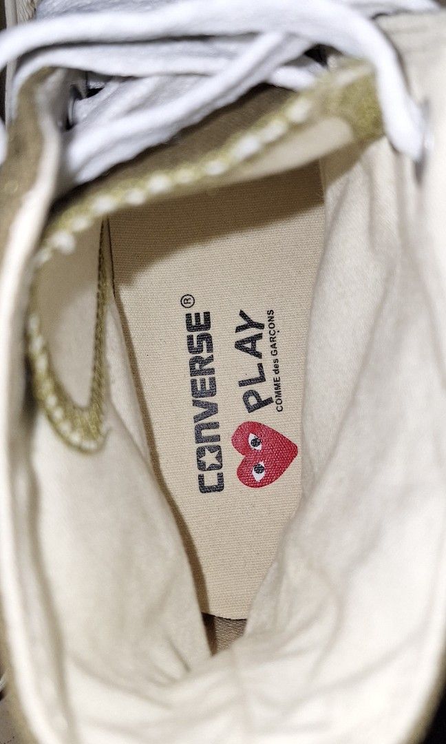 Converse CDG High Top, Men's Fashion, Footwear, Sneakers on Carousell
