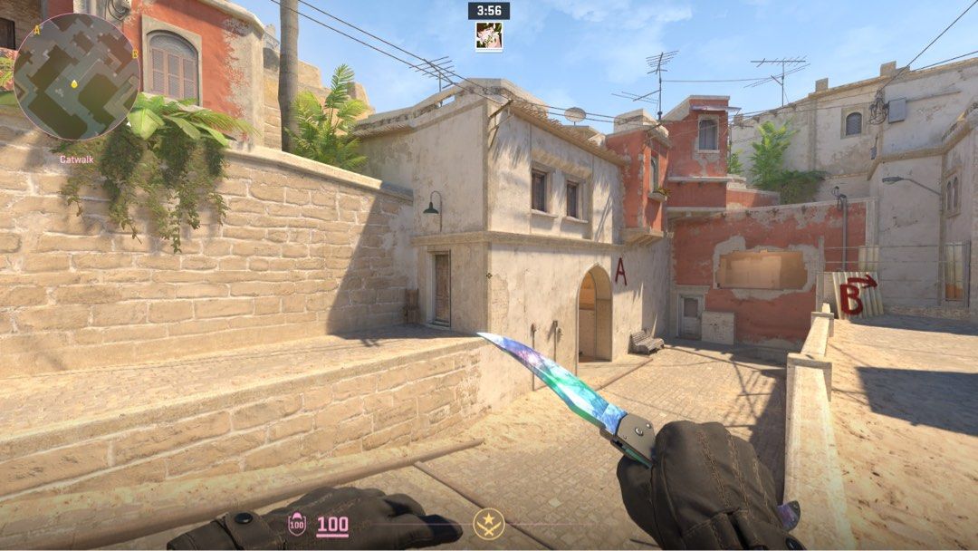 CSGO CS2 Falchion Knife | Gamma Doppler P1 FN [BUFF PRICE], Video Gaming, Gaming Accessories, In ...