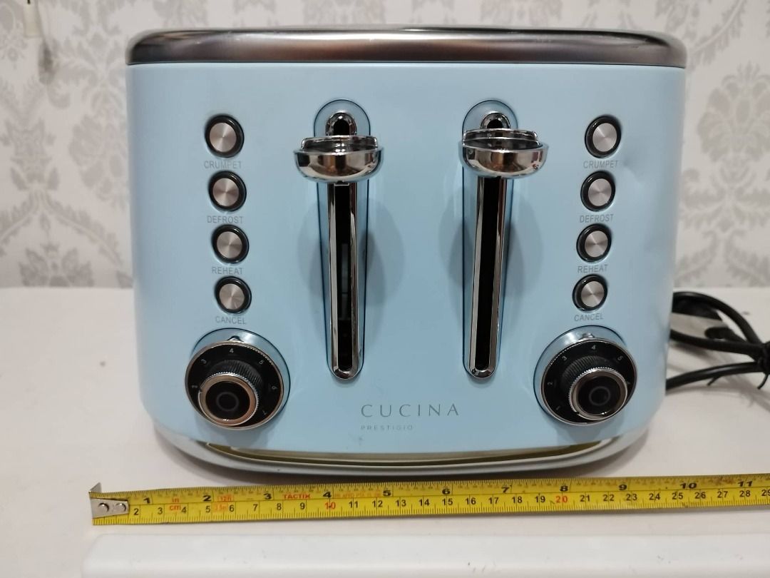 CUCINA Retro 4 Slice Toaster, Furniture & Home Living, Kitchenware ...