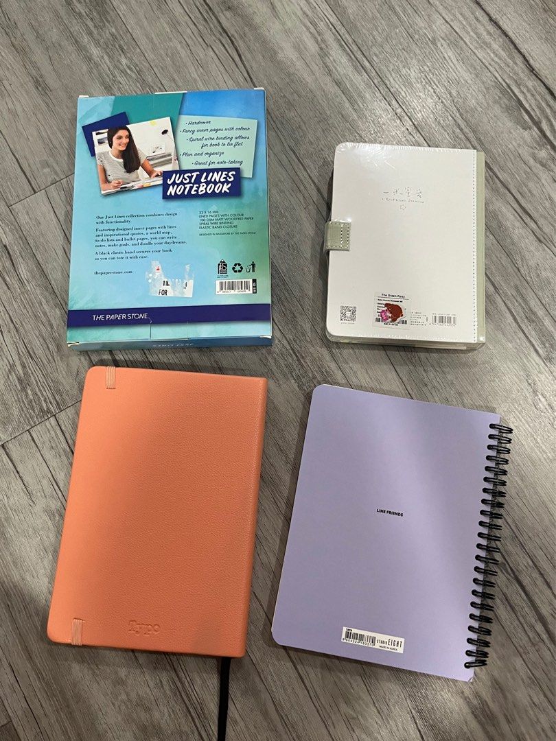 CUTE CHEAP NOTEBOOK CLEARANCE TYPO PAPER STONE LINE FRIENDS, Hobbies ...