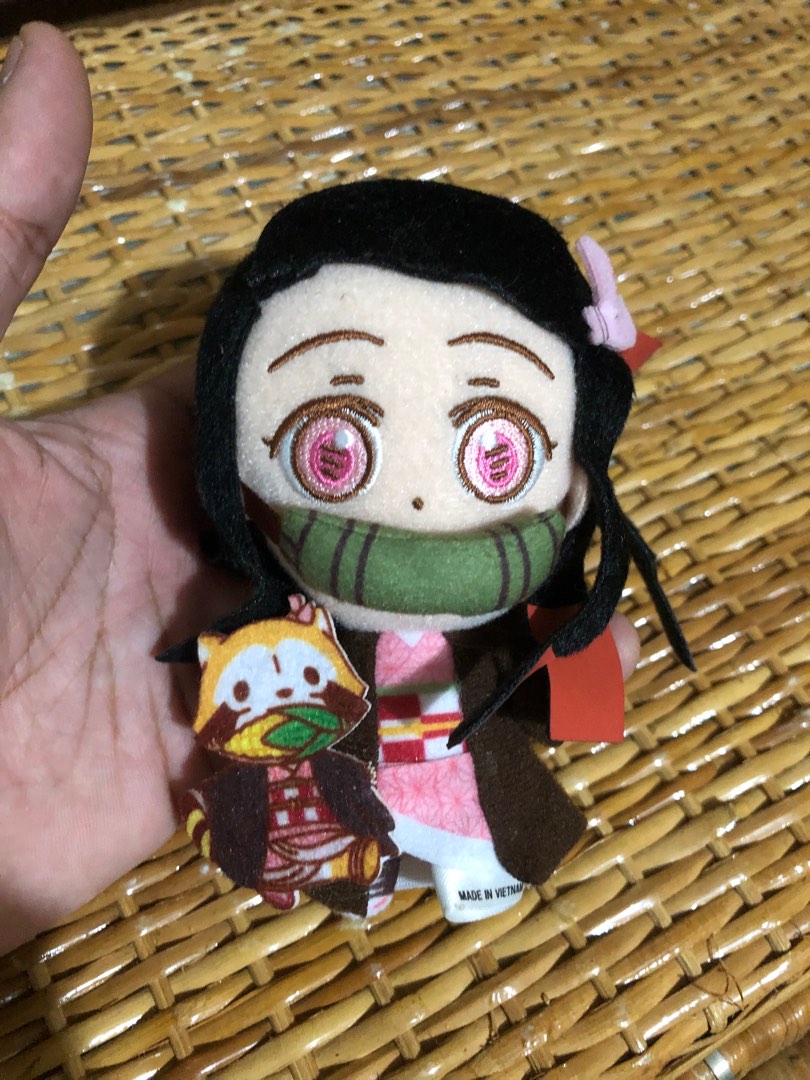Demon slayer X rascal small collectible plush charm, Hobbies & Toys ...
