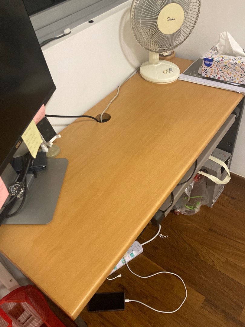 Desktop table, not from IKEA., Furniture & Home Living, Furniture ...