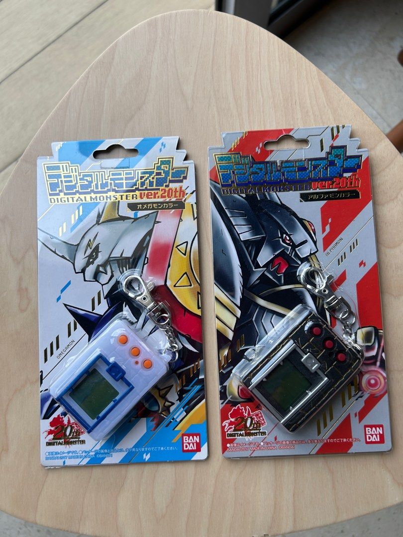 Digimon 20th Omegamon Alphamon set, Hobbies & Toys, Toys & Games on ...