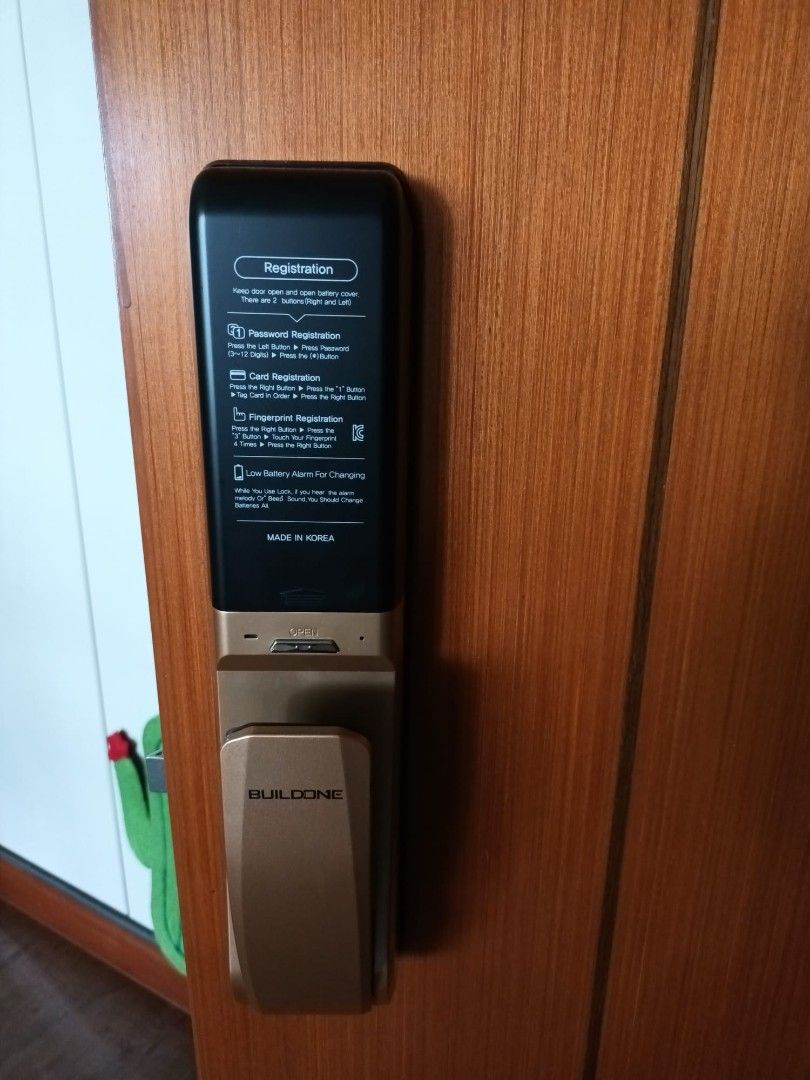 Digital lock Door and Gate Korean Brand, Furniture & Home Living ...