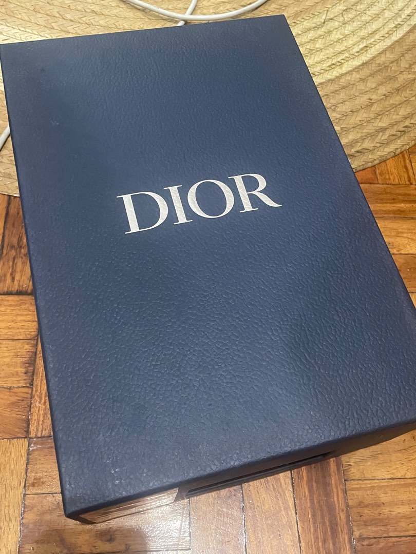 DIOR SHOE BOX, Furniture & Home Living, Home Improvement & Organization ...
