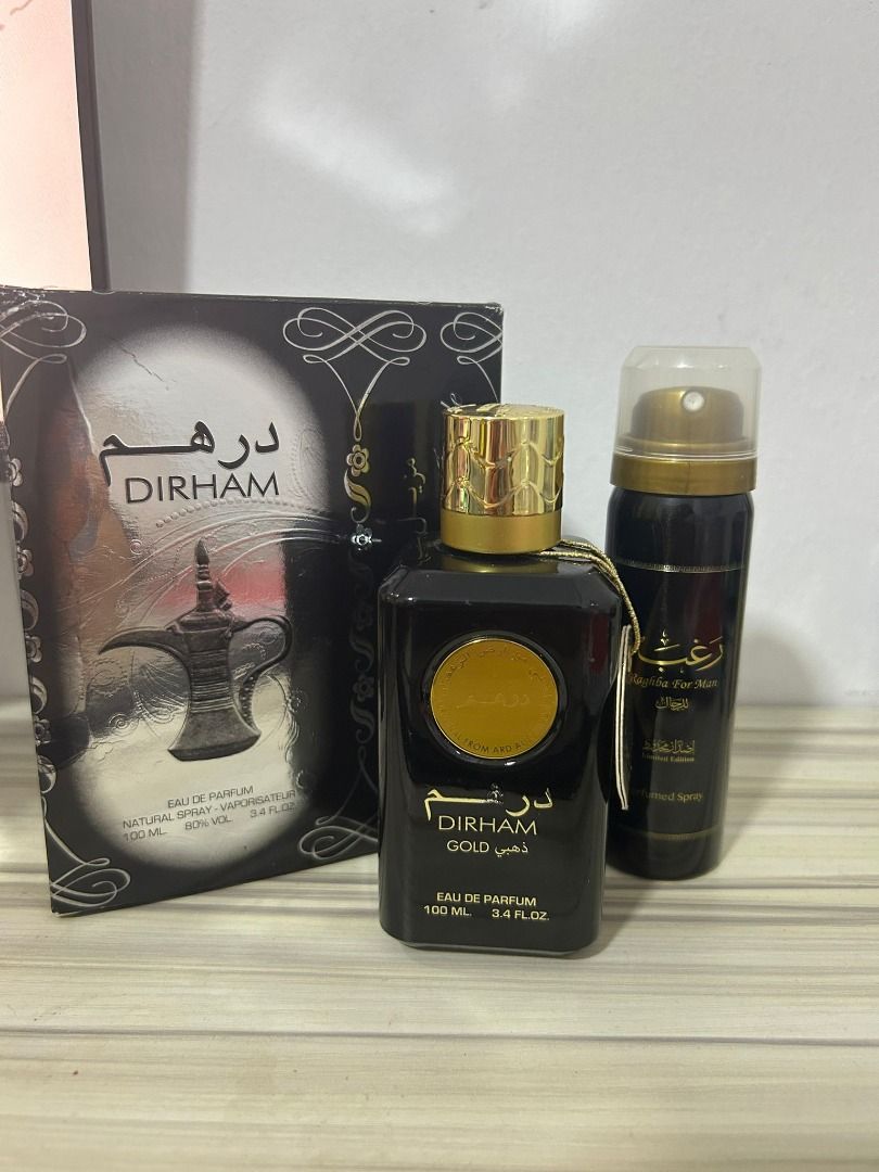 Dirham Gold Ard Al Zaafaran (WITH FREE PERFUMED DEODORANT!), Beauty ...