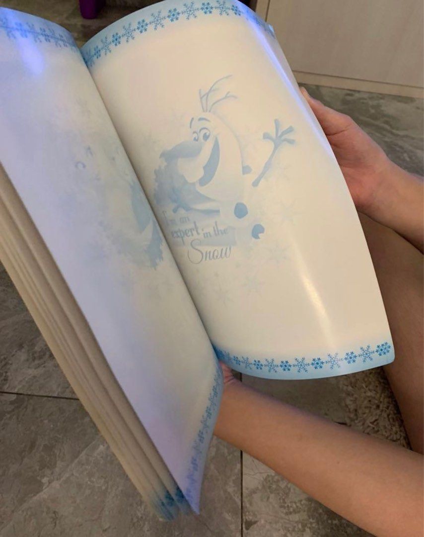 Disney Frozen Magic Book, Hobbies & Toys, Books & Magazines, Children's ...