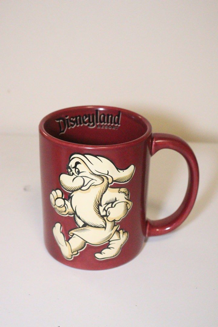 Disney Snow White Grumpy Coffee Mug, Furniture & Home Living ...