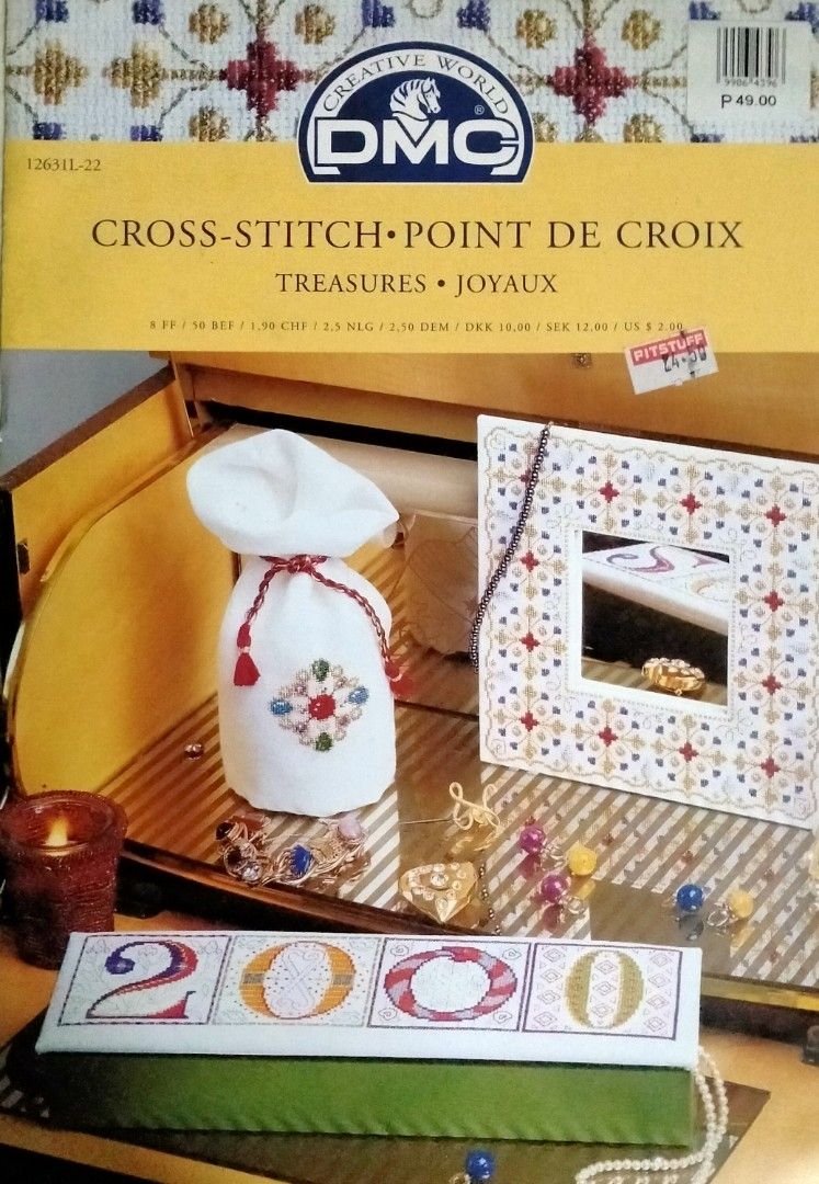DMC Original Cross Stitch Pattern, Hobbies & Toys, Stationary & Craft ...