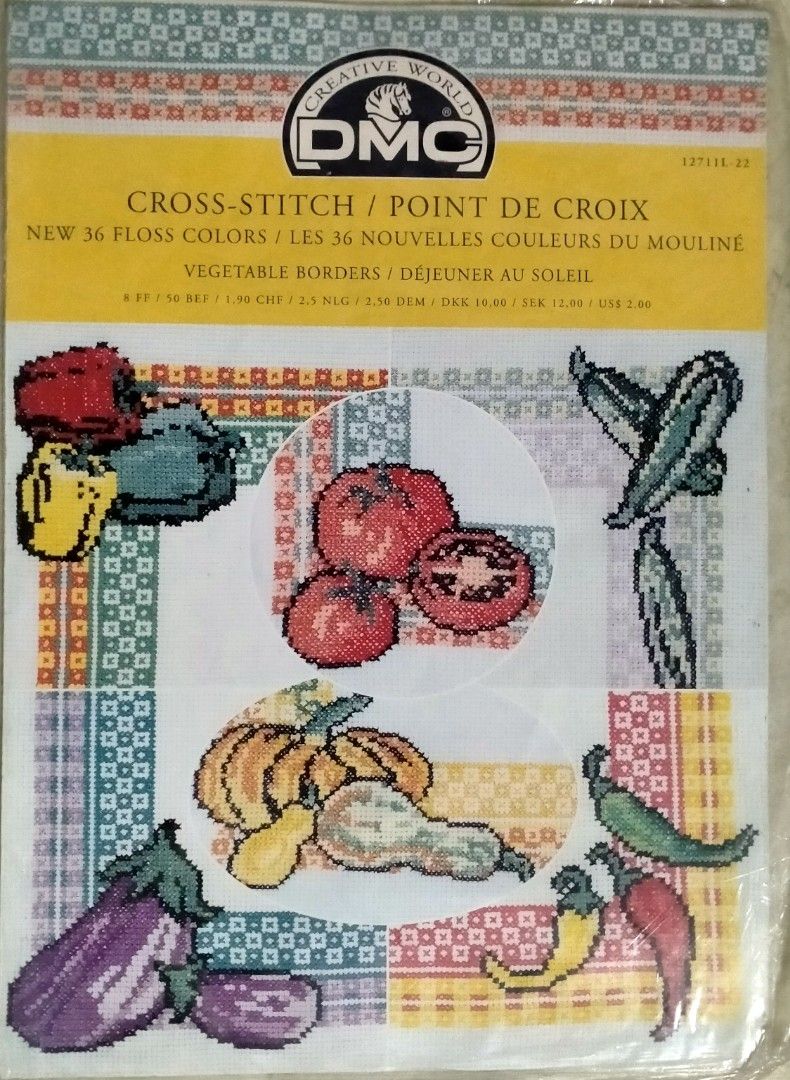 DMC Original Cross Stitch Pattern, Hobbies & Toys, Stationary & Craft ...