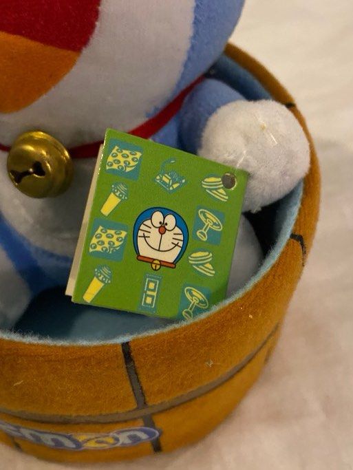 Doraemon bathing in a tub plush toy, Hobbies & Toys, Toys & Games on ...