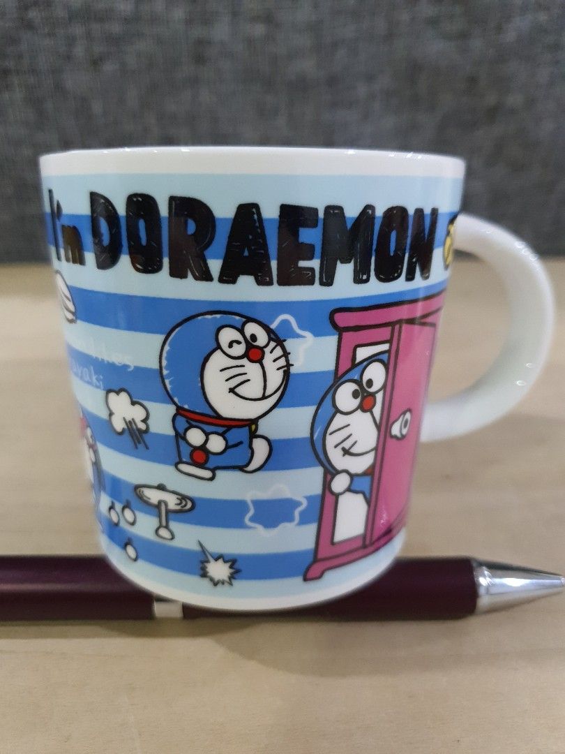 Doraemon Mug 8cm, Furniture & Home Living, Kitchenware & Tableware ...