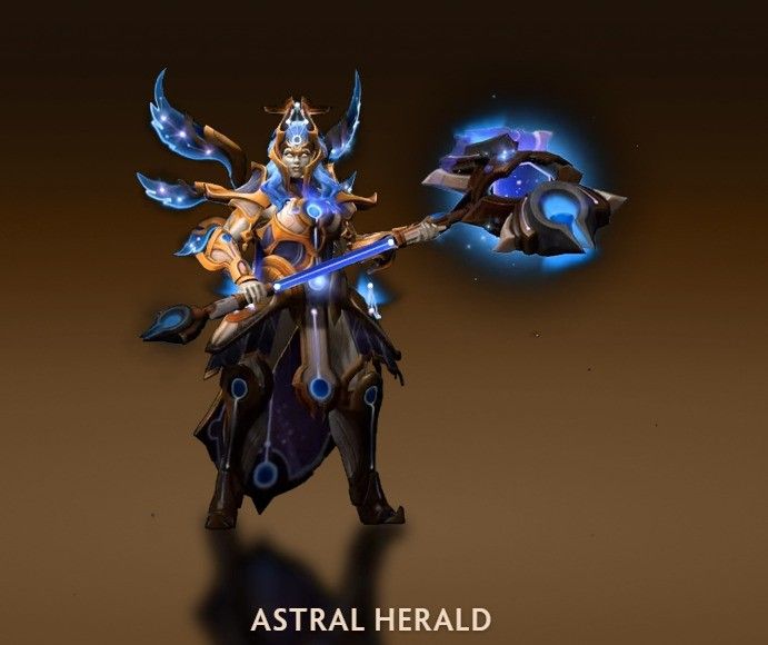 Dota 2 |Astral Herald Used By Dawnbreaker (August 2023 Collector Cache ...