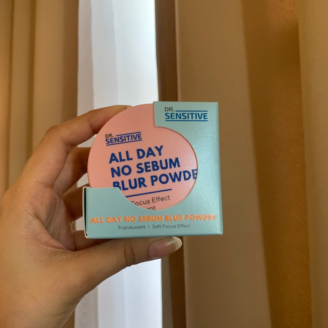 DR. SENSITIVE All Day No Sebum Blur Powder, Beauty & Personal Care ...