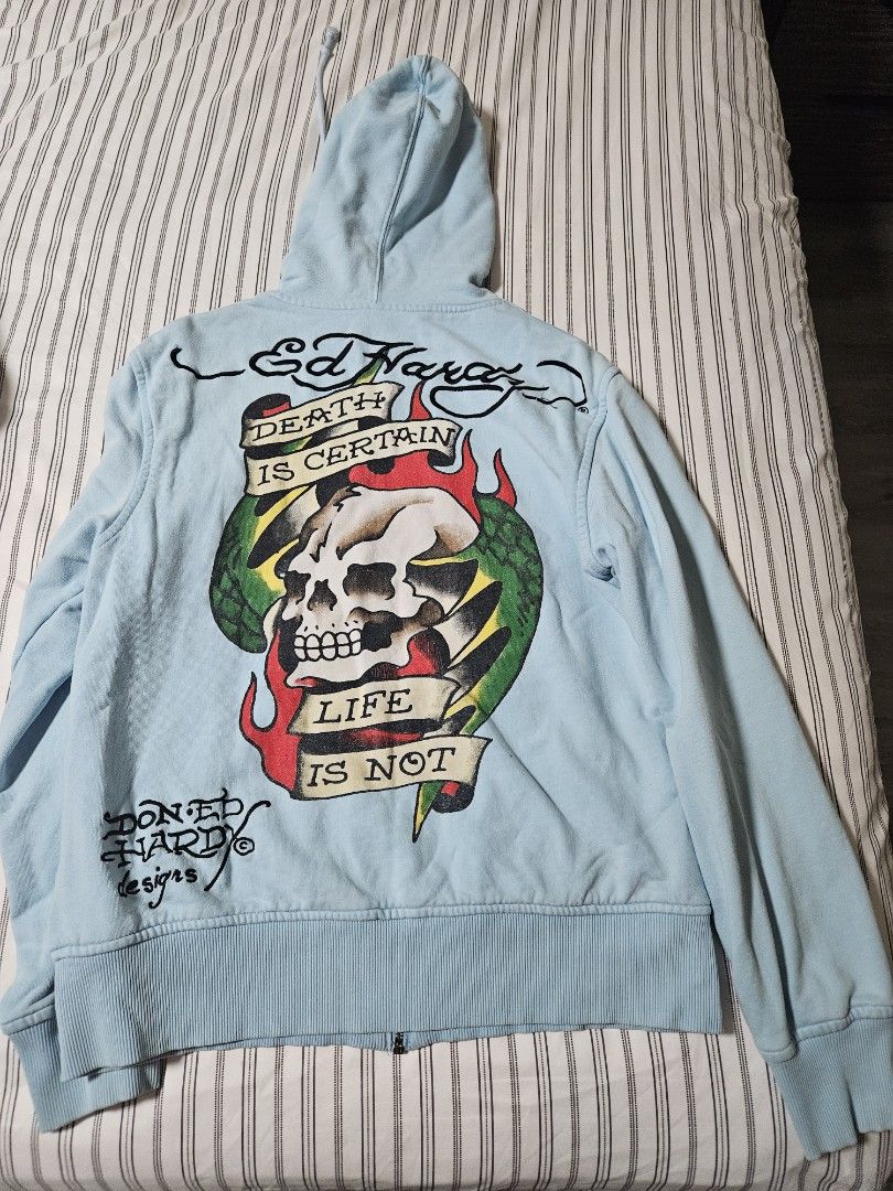 Ed Hardy for sale, Men's Fashion, Coats, Jackets and Outerwear on Carousell