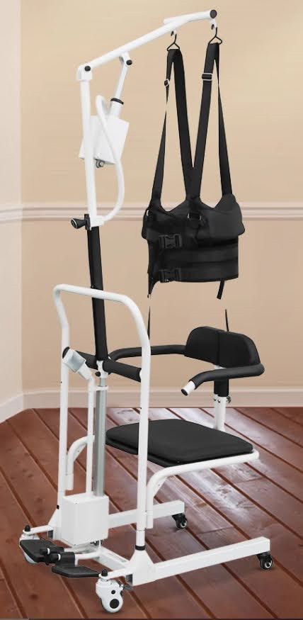 Electric lift home care disabled paralysed patient transfer device bed ...