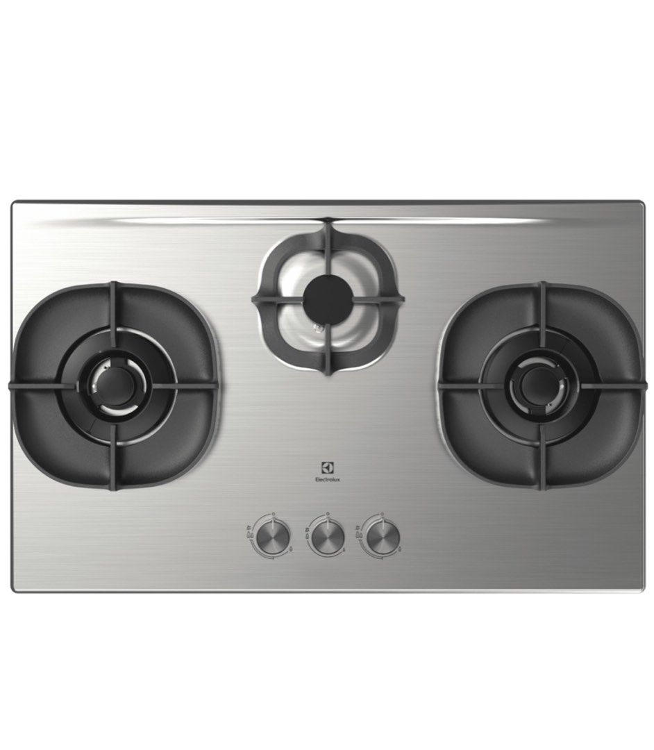 Electrolux EHG8351SCP 82cm UltimateTaste 500 built-in gas hob with 3 ...