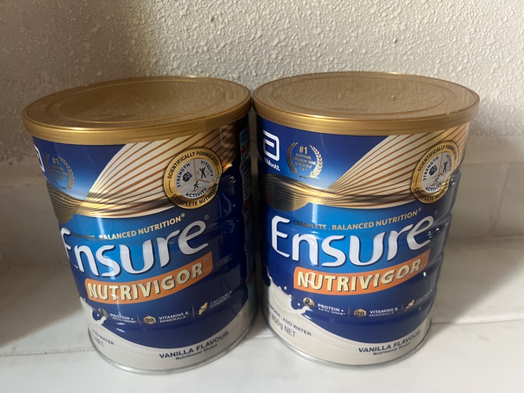 Ensure Nutrivigor Vanilla Milk, Food & Drinks, Other Food & Drinks on Carousell