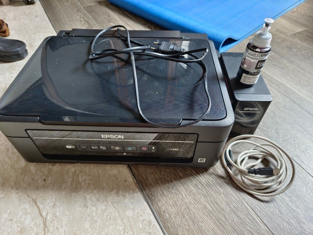 Epson L385 Wireless Printer Scanner, Computers & Tech, Printers ...