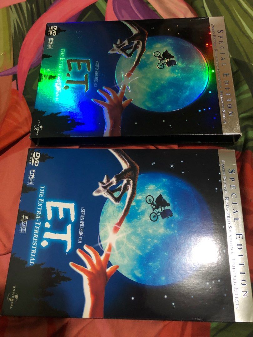 E.T. 2 discs dvd special edition asia jpn release, Hobbies & Toys ...