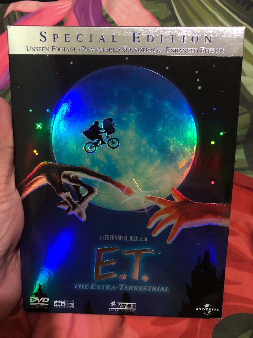 E.T. 2 discs dvd special edition asia jpn release, Hobbies & Toys ...