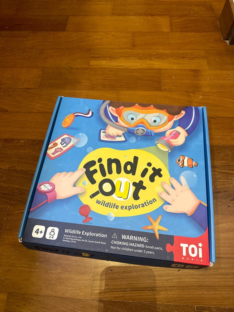 Find it out wildlife exploration game, Hobbies & Toys, Toys & Games on ...