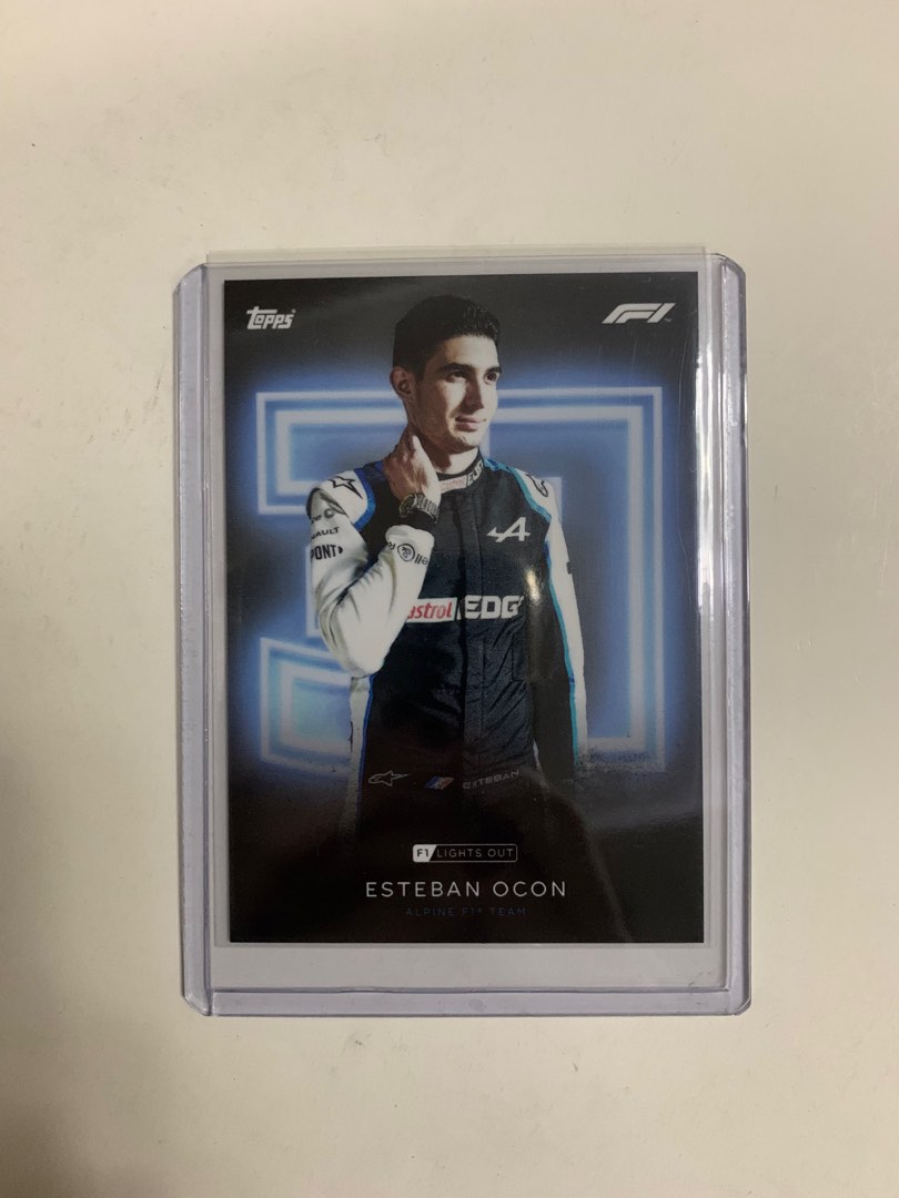 Formula 1 Esteban Ocon Driver Card, Hobbies & Toys, Memorabilia ...