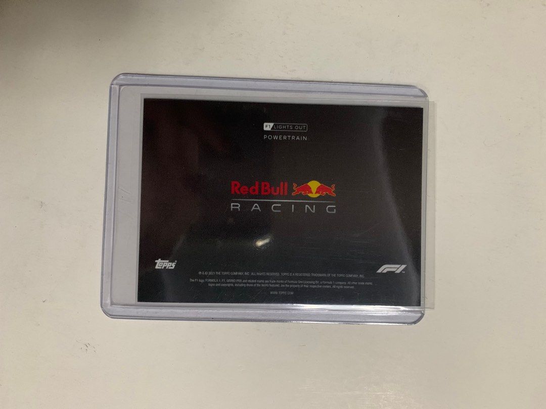 Formula 1 Red Bull Card, Hobbies & Toys, Memorabilia & Collectibles ...