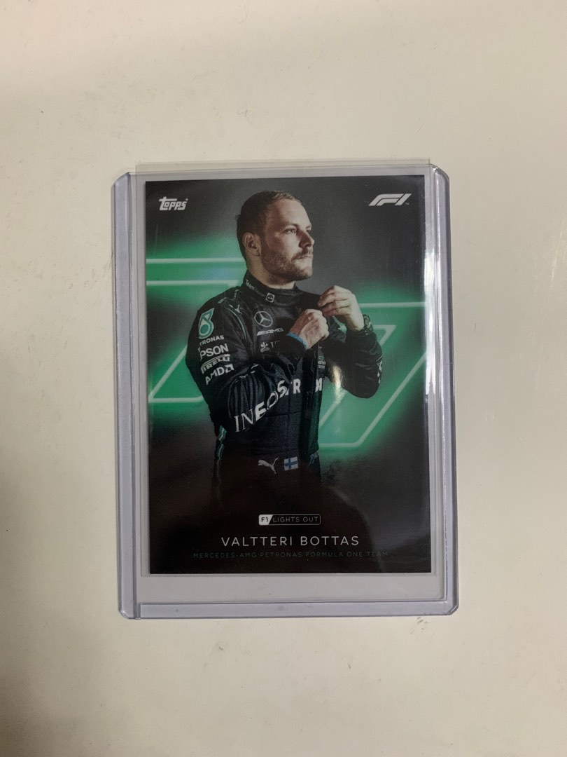 Formula 1 Valtteri Bottas Driver Card, Hobbies & Toys, Memorabilia ...