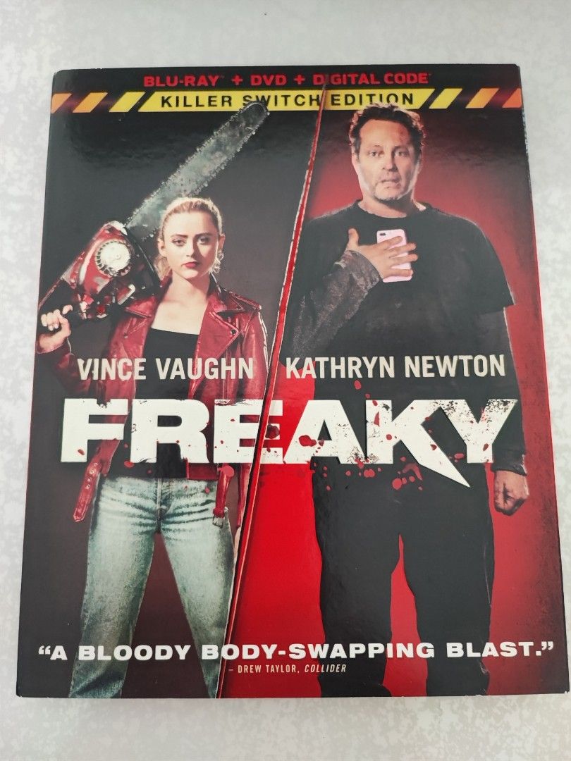 Freaky blu ray and DVD, Hobbies & Toys, Music & Media, CDs & DVDs on Carousell