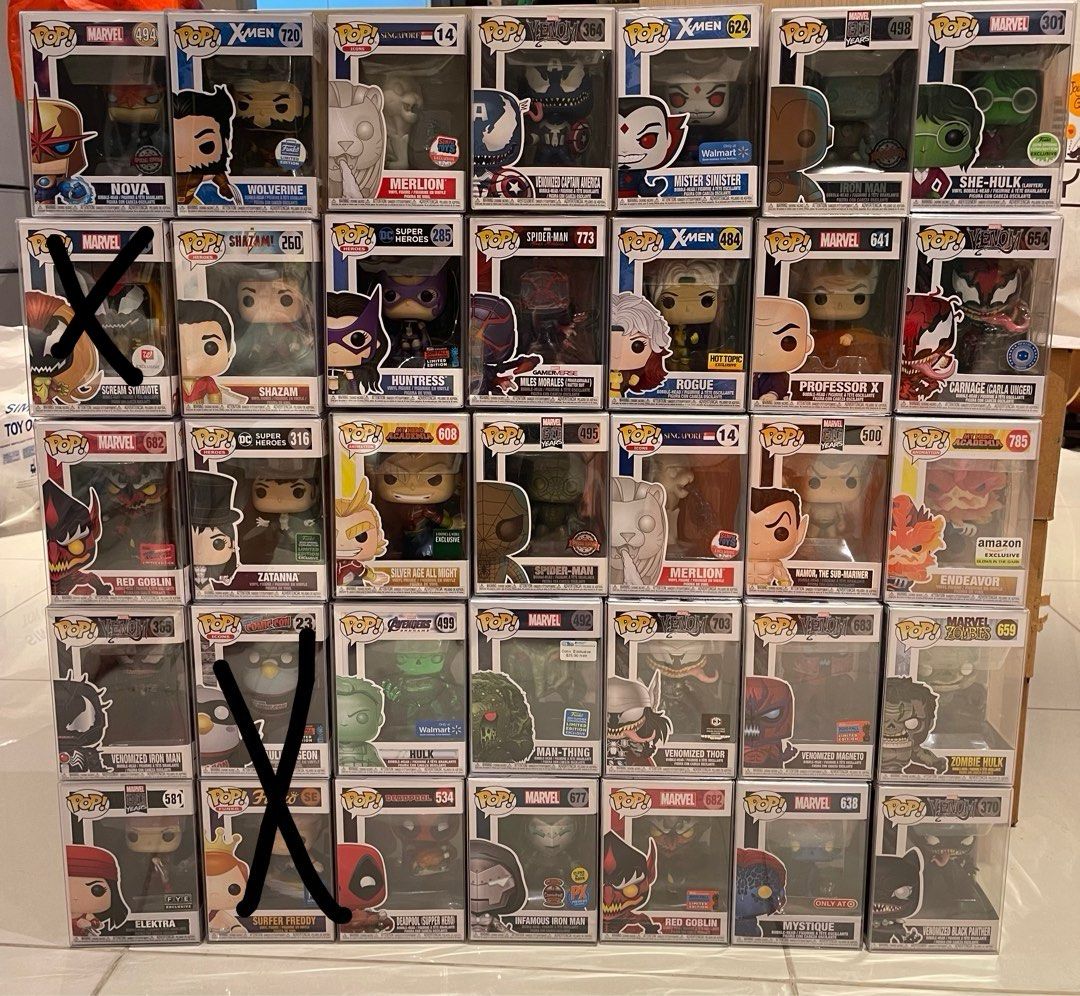 Funko Pop Clearance Batch 3, Hobbies & Toys, Toys & Games on Carousell