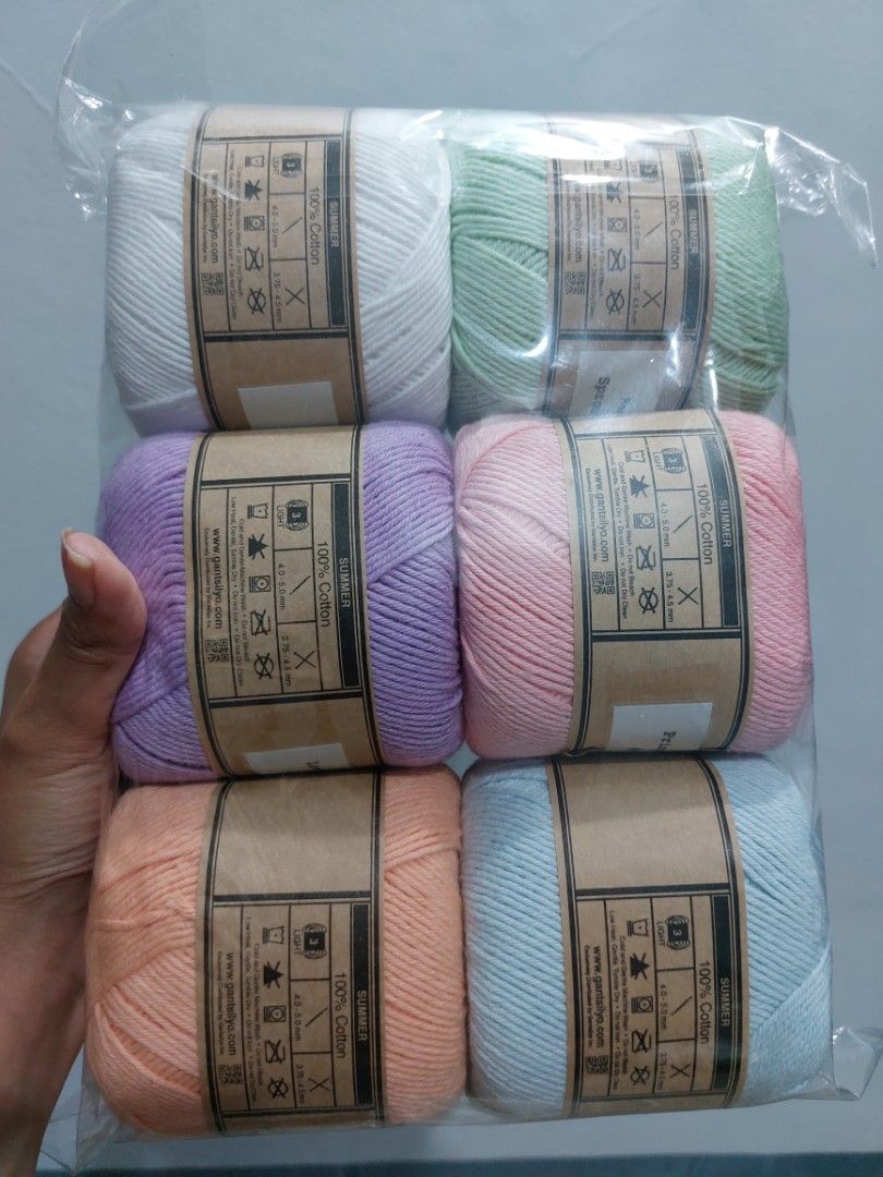 GANTSILYO GURU YARN SET, Hobbies & Toys, Stationary & Craft, Craft ...