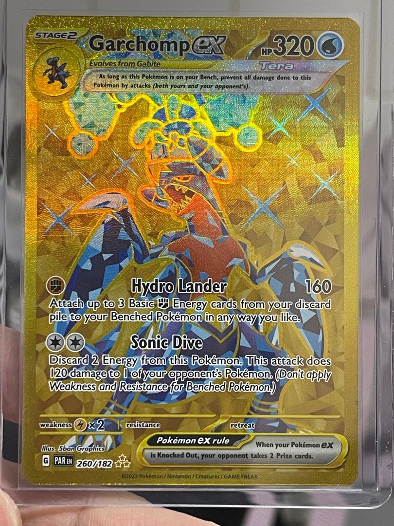 Garchomp ex, Hobbies & Toys, Toys & Games on Carousell