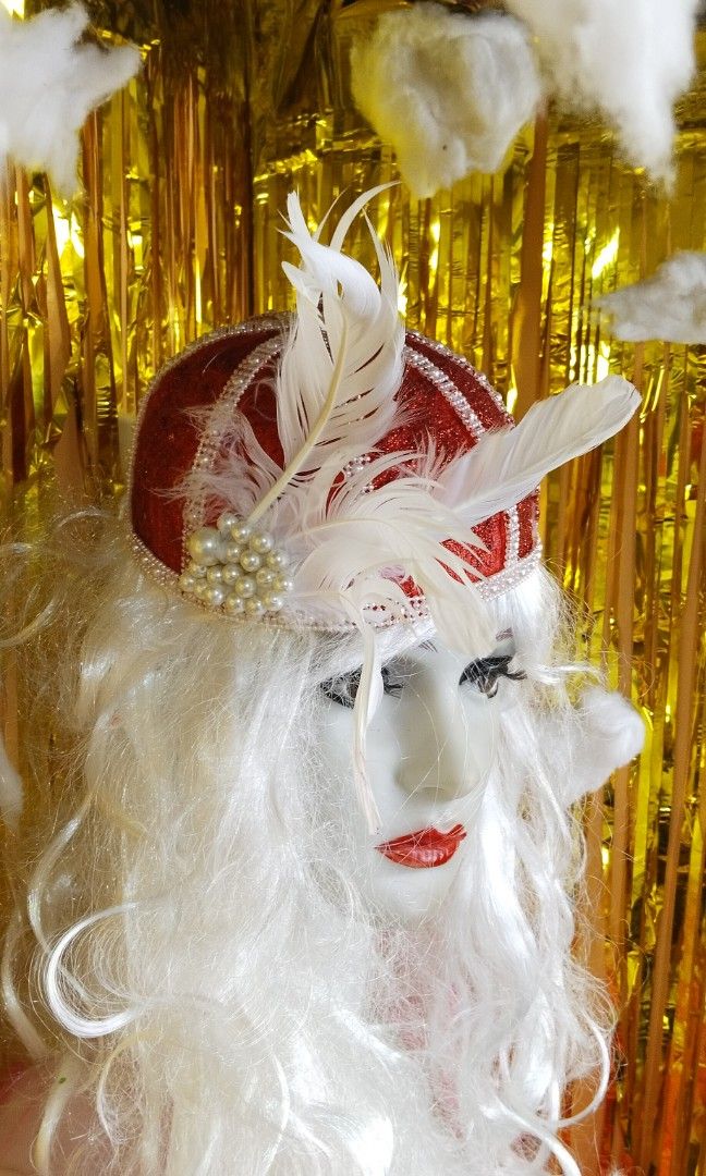 Gatsby met gala fantasy fascinator, Women's Fashion, Watches ...